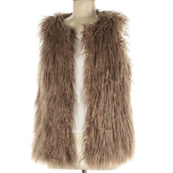 bd collection | Jackets & Coats | Bd Collection Vest Womens Small Brown ...
